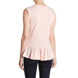 Philosophy | Tops | Philosophy Peplum Tank Blush Pink Size L | Poshmark